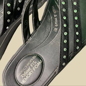 Skechers | Shoes | Skechers Rhinestone Sandals | Poshmark